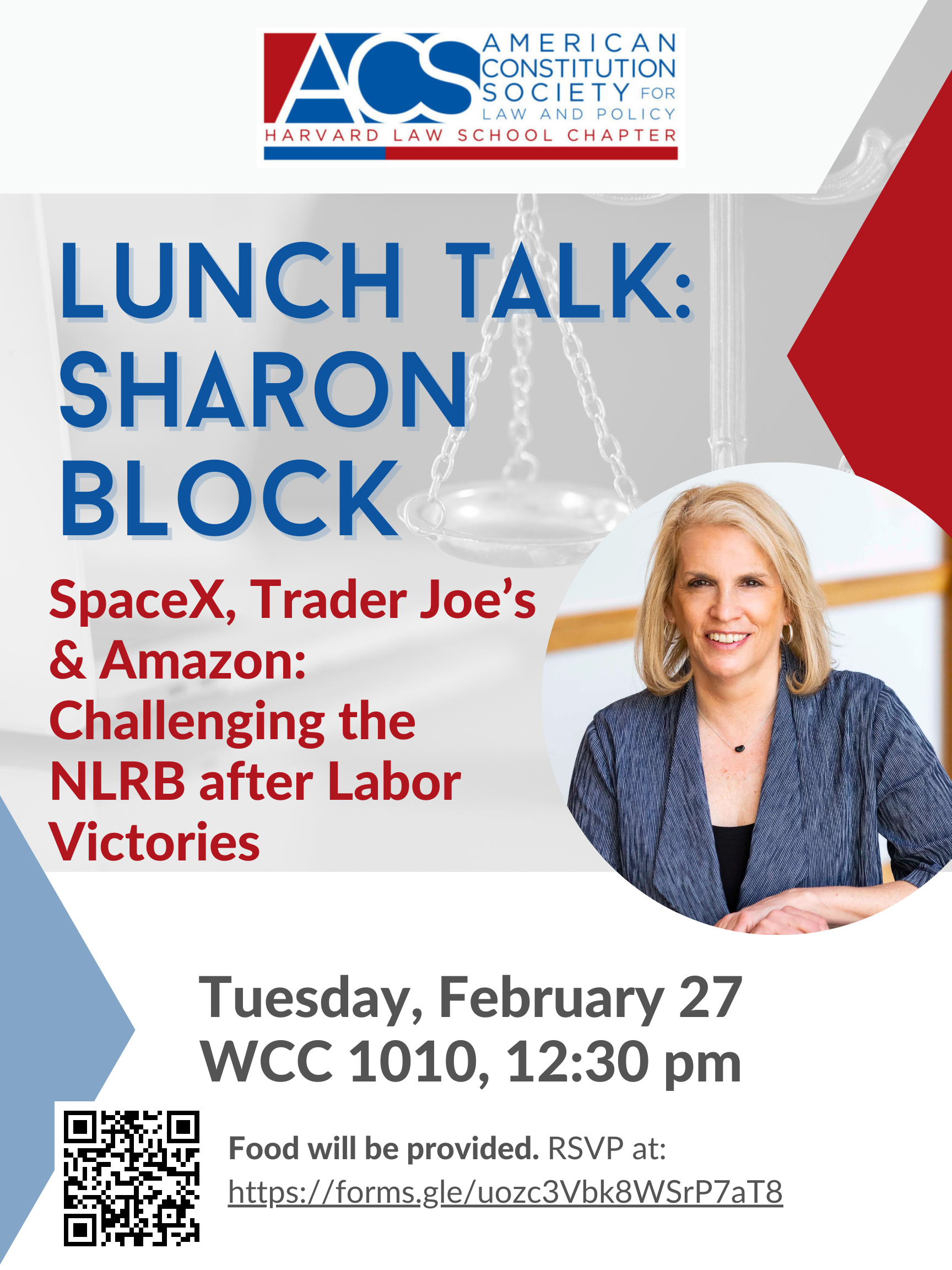 Lunch Talk with Sharon Block: SpaceX, Trader Joe's, & Amazon ...