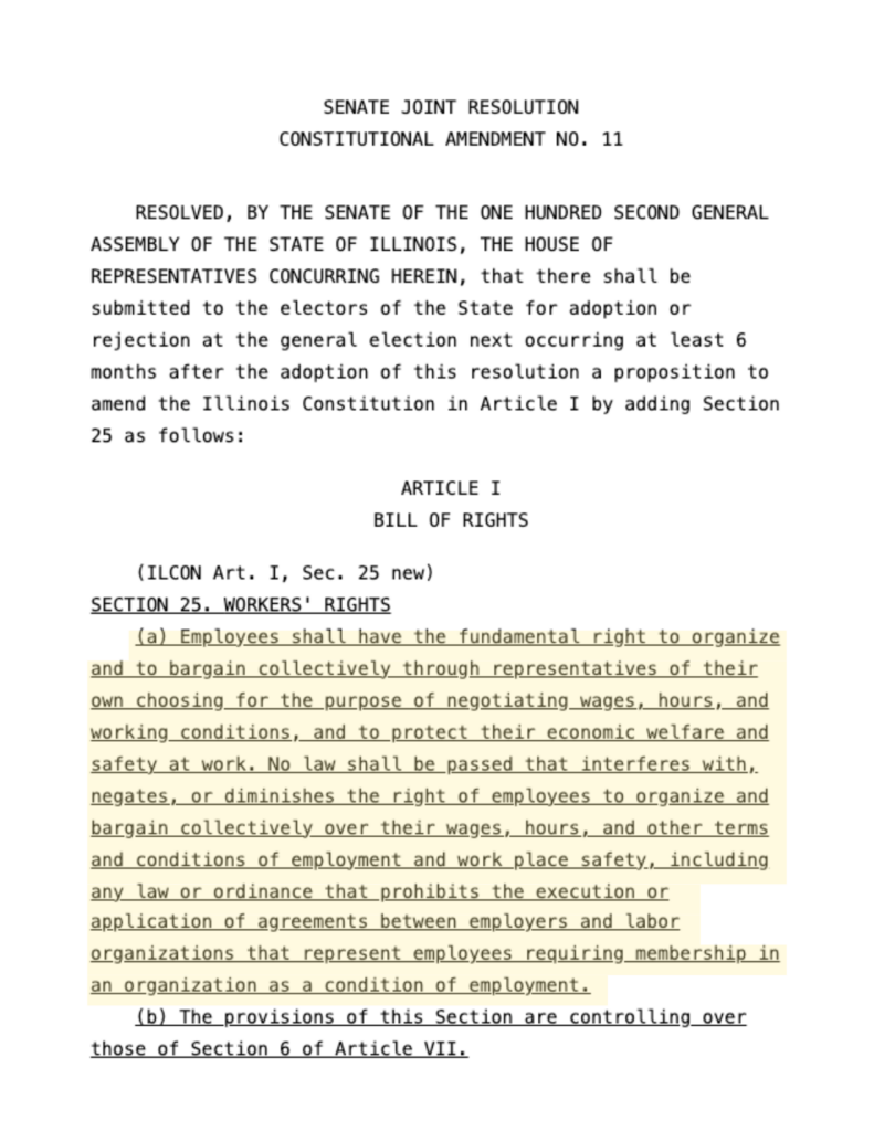 State Constitutions and Public Sector Collective Bargaining Rights ...